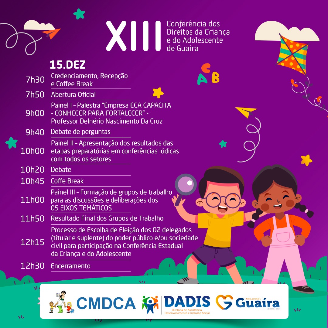 Jornal O Guaíra Guaíra Promove A 13ª Conferência Dos Direitos Da
